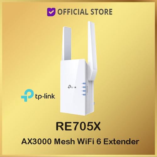 Promo Tp Link RE705X - AX3000 Mesh Wi-Fi 6 Range Extender RE 705X Cicil ...