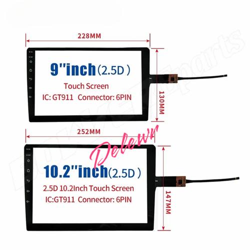 Jual Pengganti Layar Touchscreen HU Android 7/9/10 Inch Model Universal ...