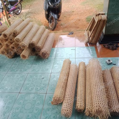 Jual anyaman rotan mata ayam / bunga tanjung / webbing rattan 40x120 ...
