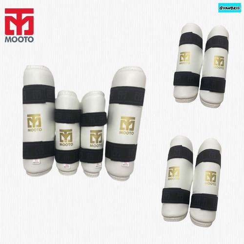 Jual DEKER MOTTO GOLD SET / ARM SHIN GUARD TAEKWONDO 1 SET - XL ...