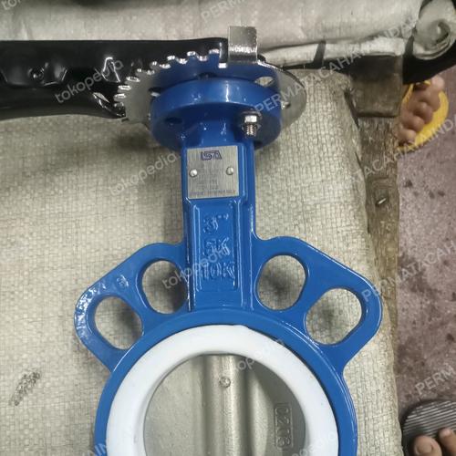 Jual Butterfly Valve ISA 3" inch seat teflon PTFE - Jakarta Barat ...
