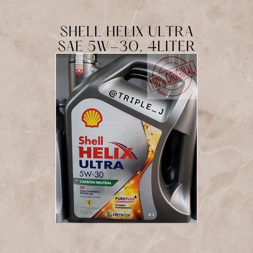 Jual oli shell helix ultra 5w 30 4l - Original Scan Barcode 100% - Kota ...