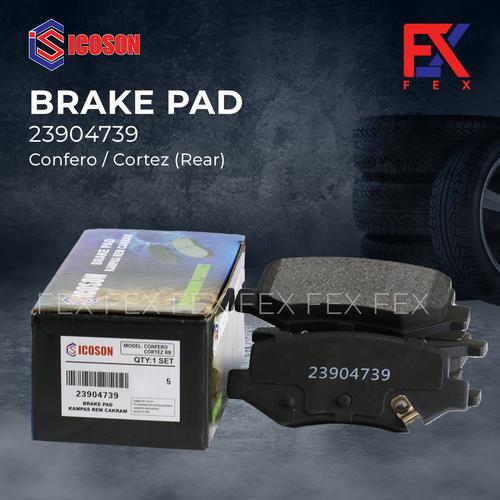 Jual ICOSON Brake Pad (Kampas Rem) Belakang WULING CONFERO / CORTEZ ...