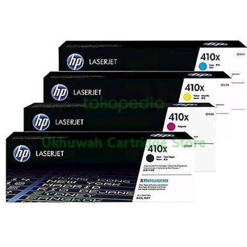 Jual Paketan Toner HP 410X Original HP Color LaserJet Pro M452dn/dw/nw ...