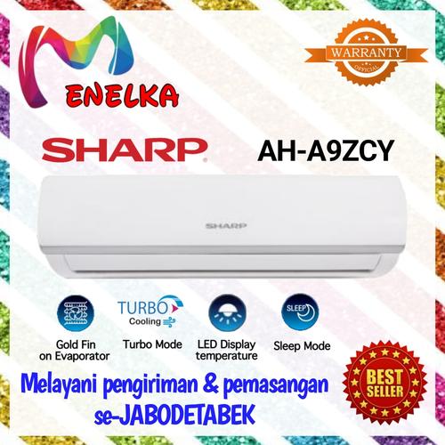 Jual AC Sharp AH -A 9 ZCYN AC 1PK LOW WAT AH -A 9 ZCYN + PASANG ...