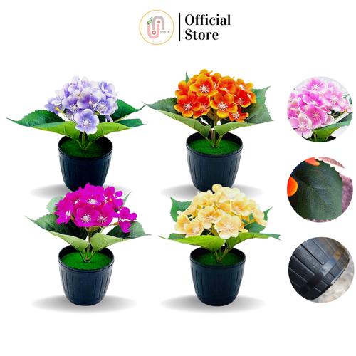 Jual Tanaman Hias Pot Bunga Mini Plastik Buatan Ornamen Dekorasi ...
