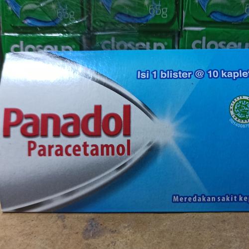 Jual Panadol paracetamol per strip isi 10 kaplet 500mg - Biru - Jakarta ...
