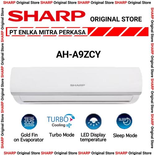 Jual AC SHARP AH-A9ZCYN 1 PK AH-A 9 ZCYN LOW WATT 1 PK HARGA UNIT ONLY ...