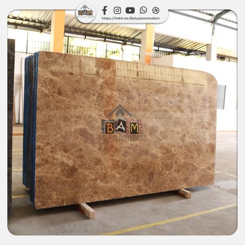 Jual marmer light emperador import - Kota Palembang - Batu Alam Modern ...