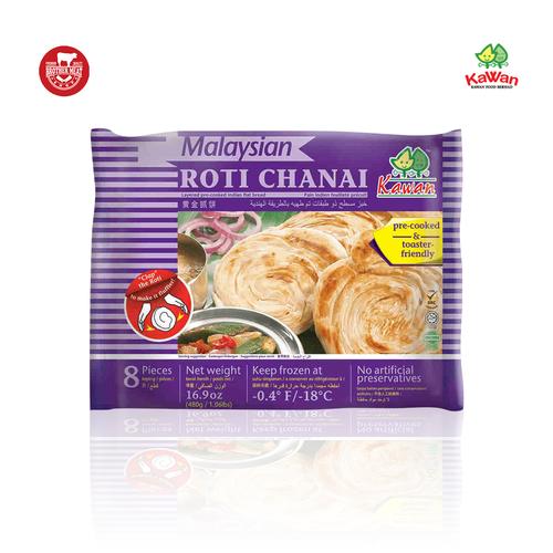 Jual KAWAN FOOD Malaysian Roti Chanai isi 8pcs 480gr, Roti Canai / Cane ...