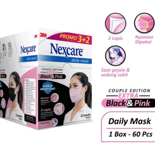 Jual nexcare 3M masker daily fit mask putih rejuvenate box - rejuvenate ...