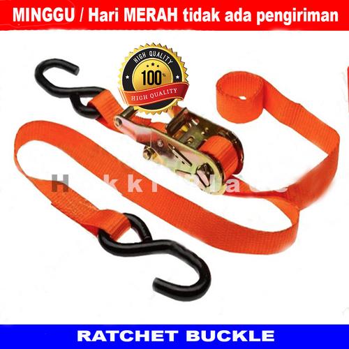 Jual FREED TIE DOWN RATCHET BUCKLE 5 METER TALI IKAT BARANG KAIT GESPER ...