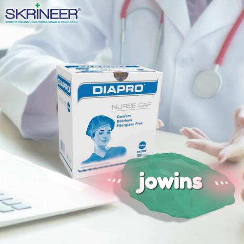 Promo NURSCAPE / HAIRNET PENUTUP KEPALA DIAPRO (100) HIJAU/PUTIH - Putih - Jakarta Barat ...