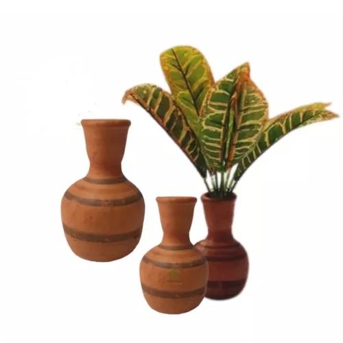 Jual Kendi wadah Tempat Air Tanah Liat Tradisional Vas Bunga Kerajinan ...