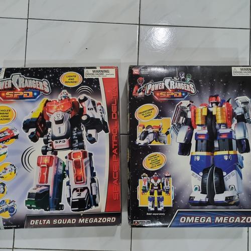 Jual Delta Squad Dekaranger Omega Dekabike Megazord Power Ranger SPD ...