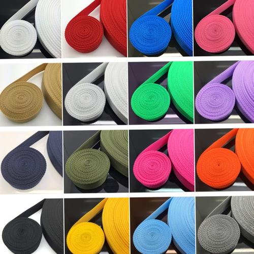 Jual Tali Webbing Tas Lebar 2,5 3,8 cm Webing Warna Warni Roll 27 meter ...