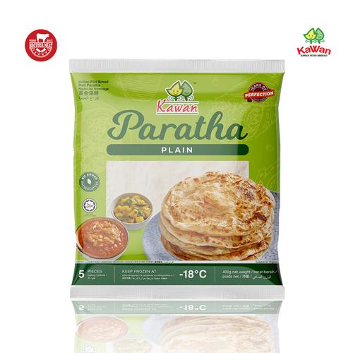 Jual KAWAN FOOD Paratha Plain isi 5pcs 400gr, Roti Paratha / Roti ...