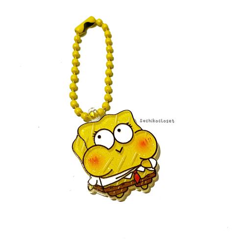 Jual spongebob acrylic keychain gantungan kunci patrick lucu ...