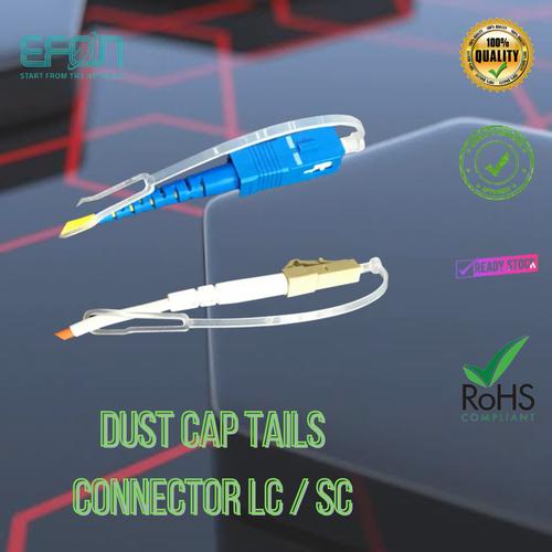 Jual Dust Cap Connector Tails Tutup Connector Fiber Optic Model Ikat LC ...