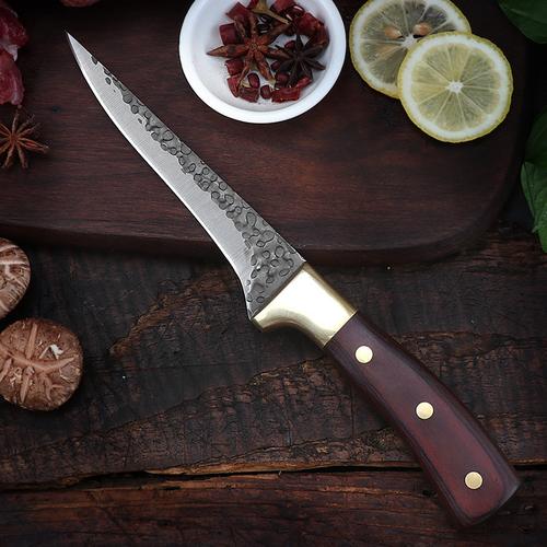 Jual Pisau Dapur Fillet Stainless Steel – Bilah Tekstur Tajam Anti ...