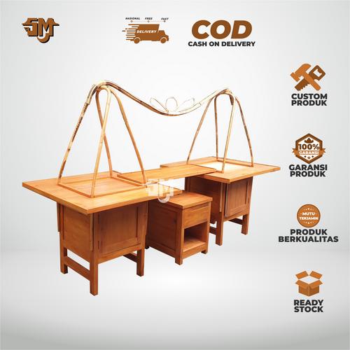 Jual Gerobak Jualan Grobak Soto Pikul - Kayu Jati, Standart - Kab. Klaten - Sahabat Mebel ...