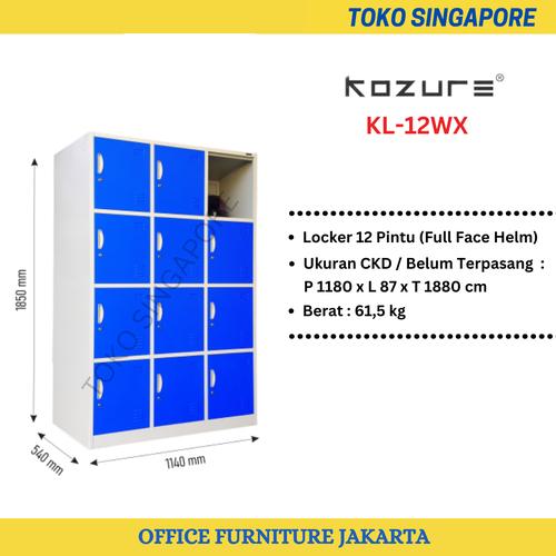 Jual LOCKER 12 PINTU KOZURE KL-12WX (MUAT HELM) - Jakarta Barat - Toko ...