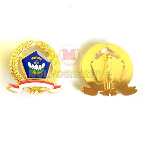 Jual Pin YKB Bros Padi Kapas Segilima Logo Yayasan Kemala Bhayangkari ...