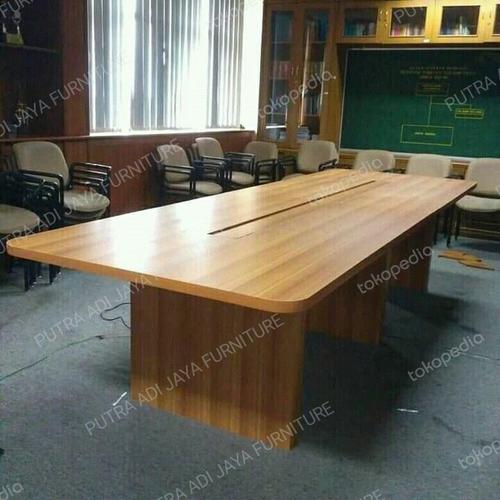 Jual meja meeting besar 300×120-meja kerja kantor HPL taco premium ...