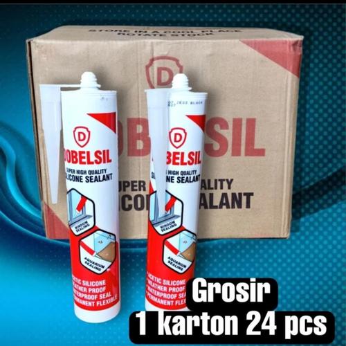 Jual Lem Sealant / Lem Kaca / Lem Silikon Botol - Hitam - Kota Batu ...