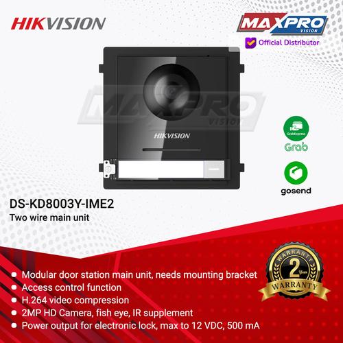 Jual DS-KD8003Y-IME2 - HIKVISION TWO WIRE MODULAR DOOR STATION ...