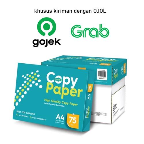 Jual Kertas A4 75 gsm Copy paper 75gr kertas HVS A4 kertas fotocopy 75 ...