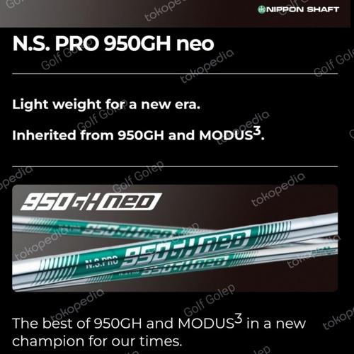 Jual GOLF SHAFT NSPRO NEO 950GH / 7 PIECES - Jakarta Barat - Golf Golep ...