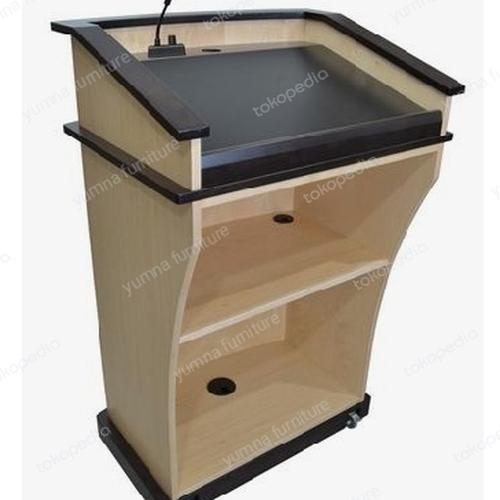 Jual Meja Mimbar Podium kayu Mahoni uk L45cm T110 P70cm - Kab. Lebak ...
