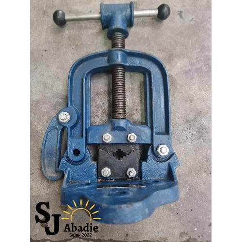 Jual Catok Pipe Vise Ragum Klem Duduk Pipa XPTOOL 1 2 Inch - - 1 INCH ...