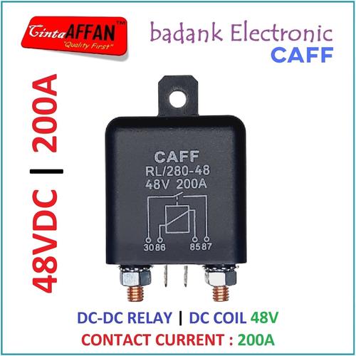 Jual COIL 48V DC-DC Relay 200A Automotive Heavy Duty High Current ...