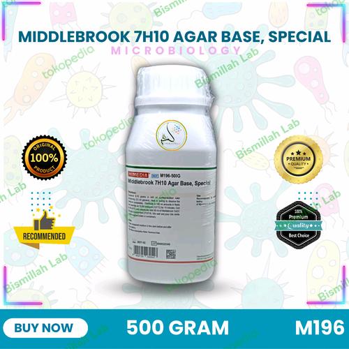 Jual Middlebrook 7H10 Agar Base, Special - Media Mikrobiologi, 500 gram ...