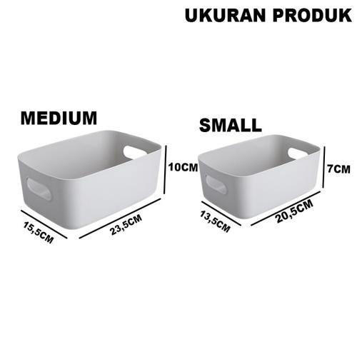 Promo Storage Box Plastik Kotak Penyimpanan Serbaguna Box Dekstop ...