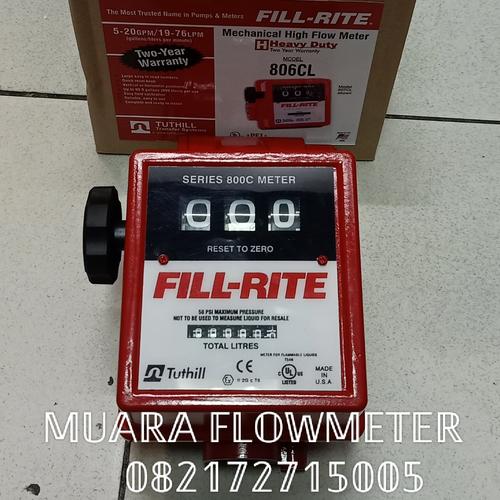 Jual Flow meter fill-rite 1" series 800 3 digit meteran - Jakarta Barat ...