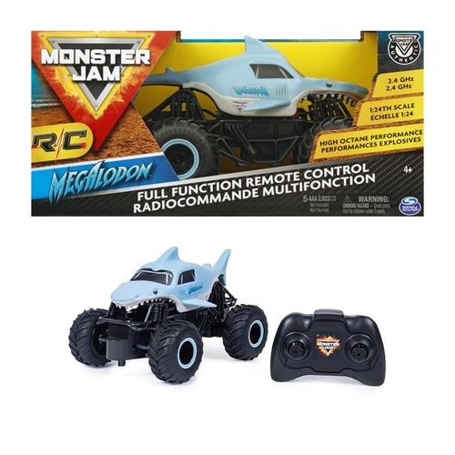 Jual Monster Jam Megalodon Full Function Remote Control RC 1:24 Scale ...