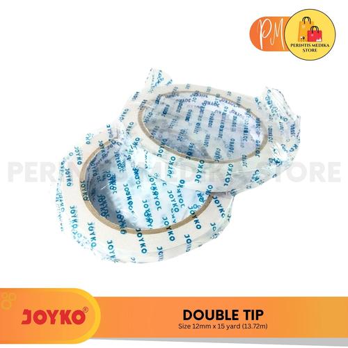 Jual Joyko Double Tip Dobel Tip 12 mm x 15 Yard Joyko Tape Kualitas ...