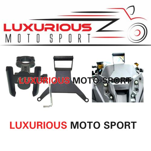 Jual breket gps xmax new plus holder hp xmax connected breket gps xmax ...