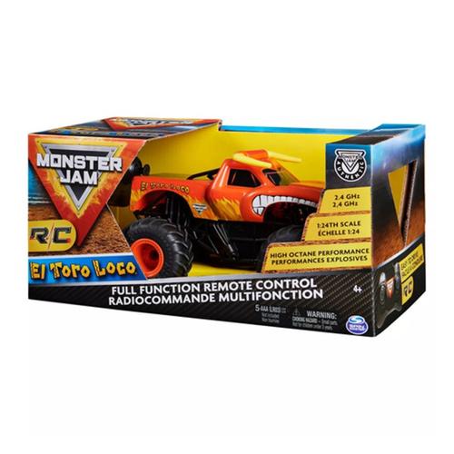 Jual Monster Jam Official El Toro Loco Remote Control Monster 1:24 ...
