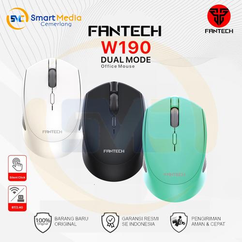 Promo Fantech W190 Dual Mode Connection Wireless + Bluetooth Office ...