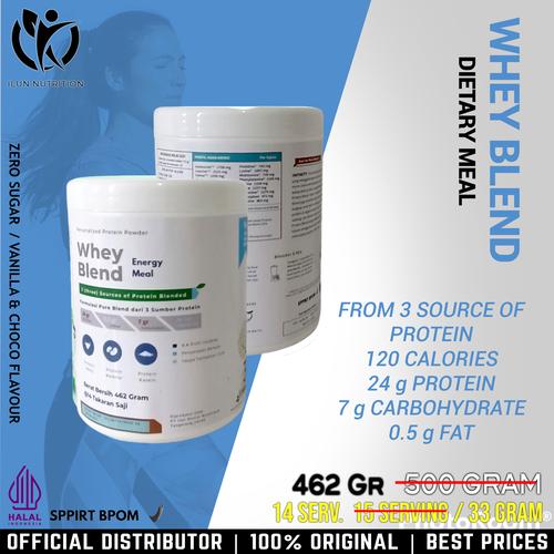 Jual PROTEIN BLEND Whey Protein Susu Protein Susu Wpi Wpc 500 gr - PB ...