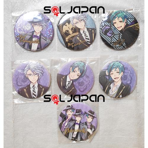 Jual Twisted Wonderland Dorm School Shikiten Glitter Badge Azul Jade ...