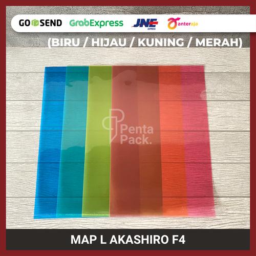 Jual Map L F4 - Plastik Folio Bening Warna Transparan / Clear Sleeves ...