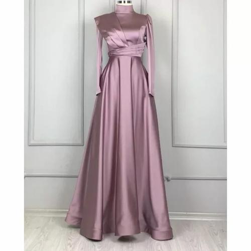 Jual GAUN PESTA ANGGUN SIMPLE / GAUN KONDANGAN REALPICT CANTIK ELEGAN ...