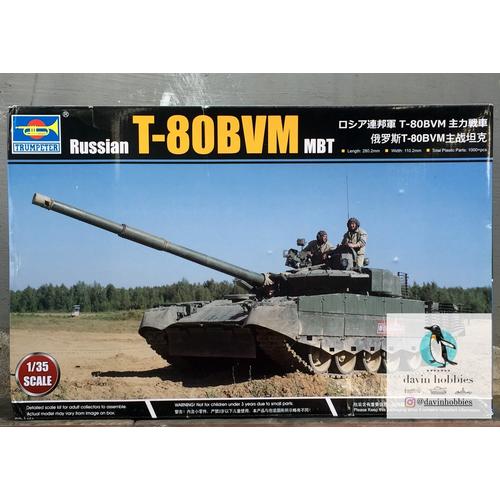 Jual Trumpeter 1/35 Russian T-80BVM MBT - Jakarta Utara - davin.hobbies ...