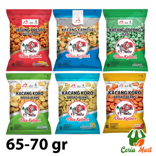 Jual Kacang Dua Kelinci Mix Nut Lofet Peas Koro Original Seaweed Pedas ...