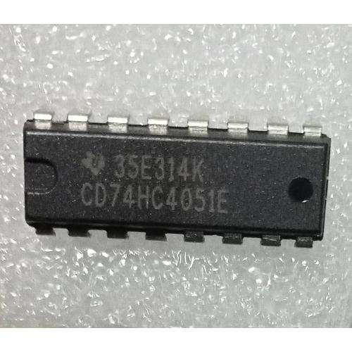 Jual 74HC4051 4051 DIP-16 8-channel analog multiplexer - Kab. Bogor - elektroman | Tokopedia